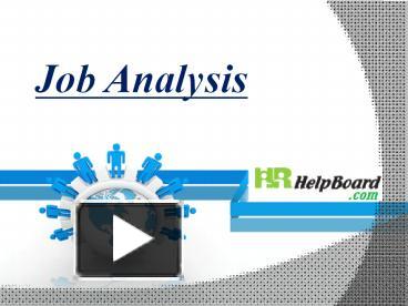 Job Analysis presentation | free to download