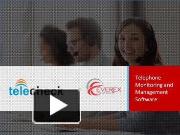 PPT – Telecheck Software PowerPoint presentation | free to download ...