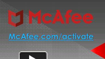 How to redeem your McAfee Activate software retail card presentation ...