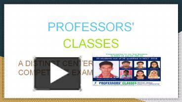 professors classes presentation | free to download