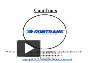 ComTrans presentation | free to download