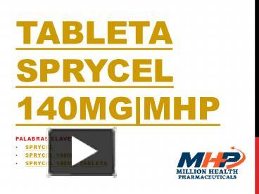 Sprycel 140mg Tablets| Dasatinib | MHP (1) presentation | free to download
