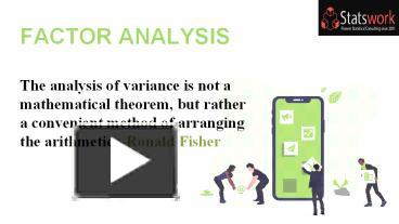 PPT – Factor Analysis - Statswork PowerPoint presentation | free to ...