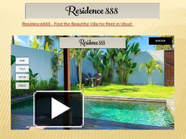 PPT – Tony raka mas ubud PowerPoint presentation | free to download ...