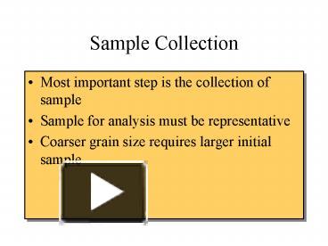 PPT – Sample Collection PowerPoint presentation | free to view - id ...
