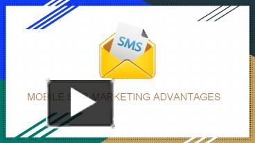 PPT – Mobile sms marketing advantages PowerPoint presentation | free to ...