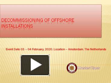 decommissioning training (2) presentation | free to download