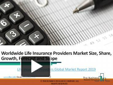 PPT – Life Insurance Providers Global Market Report 2019 PowerPoint ...