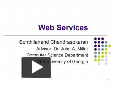 Web Services presentation | free to view