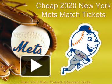 PPT – 2020 Discount Mets Match Tickets | 2020 Mets Match Tickets ...
