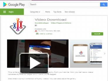 Downloader presentation | free to download