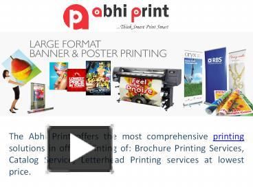 PPT – Printing Press PowerPoint presentation | free to download - id ...