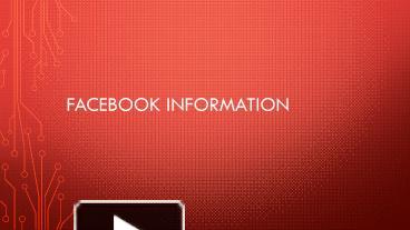 PPT – Facebook PowerPoint presentation | free to download - id: 8e675d ...