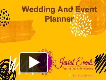 PPT – Jovial Events: Wedding Venue in Dubai, Affordable Wedding Venues ...