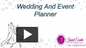 PPT – Jovial Events: Wedding Packages In Dubai, Wedding Dresses Dubai ...