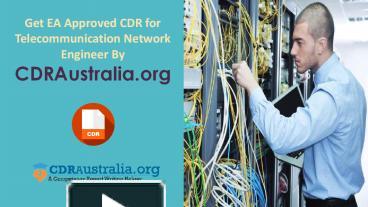 PPT – CDR for Telecommunications Network Engineer by CDRAustralia.org ...