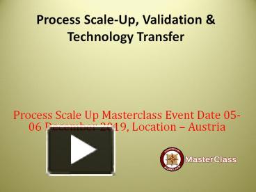 PPT – process scale up PowerPoint presentation | free to download - id ...