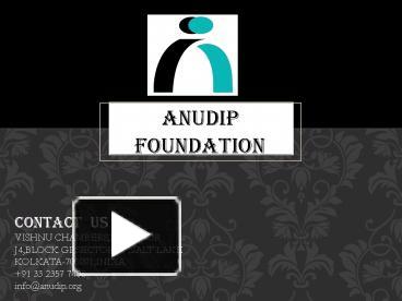 Anudip Foundation presentation | free to download