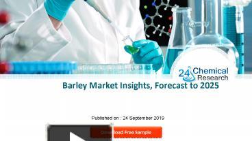 Barley presentation | free to download