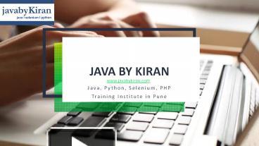 PPT – Best Programming Language Training Provider Institute in Pune ...