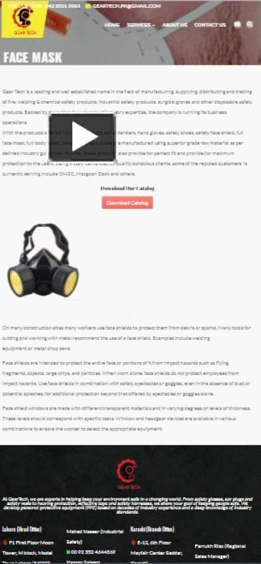 Face Mask presentation | free to download