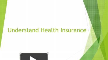 PPT – Health Insurance PowerPoint presentation | free to download - id ...
