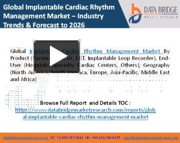 PPT – Global implantable cardiac rhythm management market PowerPoint ...