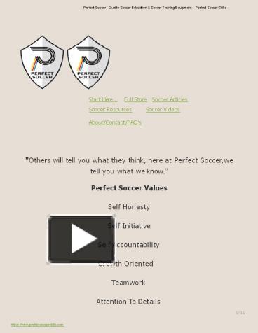 The Dude Perfect Soccer presentation | free to download