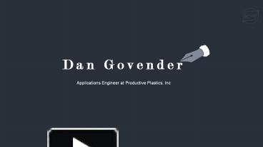 Dan Govender - Applications Engineer at Productive Plastics, Inc ...
