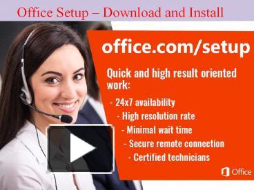 PPT – Office.com/setup – Product Activation Key PowerPoint presentation ...