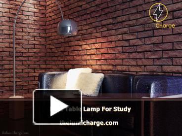 PPT – best table lamp for study PowerPoint presentation | free to ...