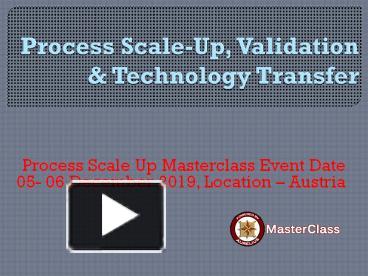 PPT – process scale up training (2) PowerPoint presentation | free to ...