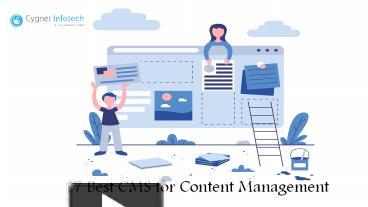 7 Best CMS for Content Management presentation | free to download