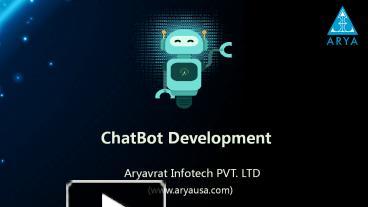 ChatBot Development presentation | free to download