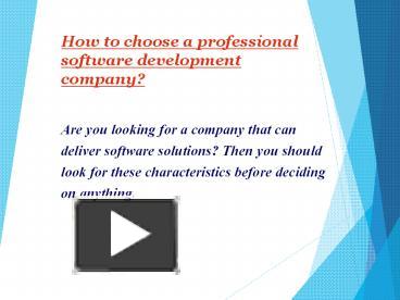 Software development company presentation | free to download