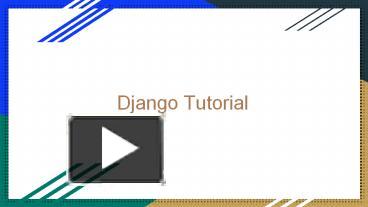 Django Overview presentation | free to download