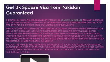 How to get UK Marriage visa from immigration, Approved? presentation ...