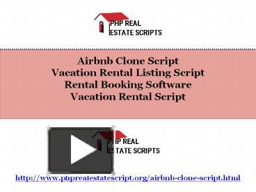 PHP Real Estate Script presentation | free to download