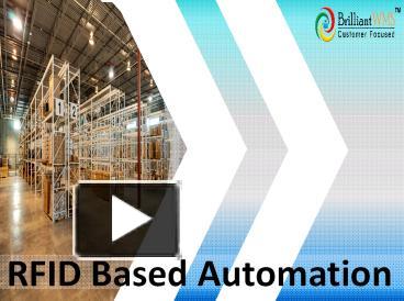 RFID Based Automation presentation | free to download