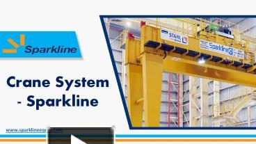 Crane System - Sparkline presentation | free to download