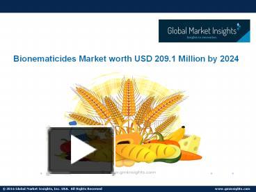 Bionematicides Market Revenue, Opportunity, Segment and Key Trends 2016 ...