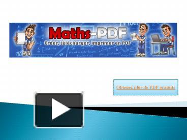 Cours de maths en 3ème à télécharger en PDF ou imprimer en troisième ...