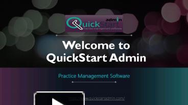 Industries - QuickStart Admin presentation | free to download
