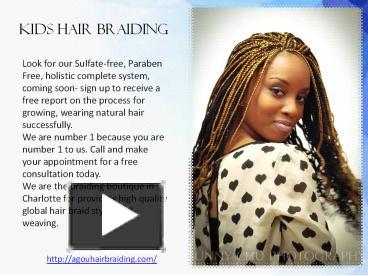 PPT – Popular Hair Braiding Salon PowerPoint presentation | free to ...