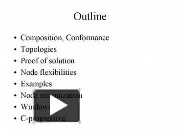 Outline presentation | free to download