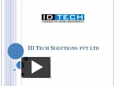 PPT – Smart Cards Manufacturer India | Plastic Chip Smart Cards | RFID ...