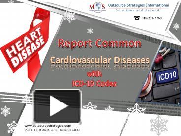 PPT – Report Common Cardiovascular Diseases with ICD-10 Codes ...