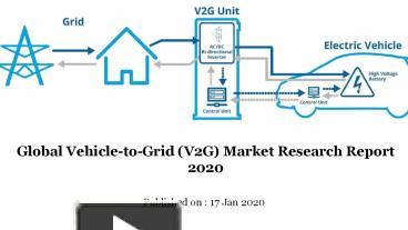 PPT – Global vehicle to-grid (v2 g) market research report 2020 ...