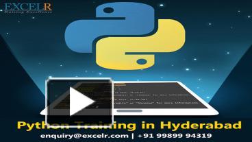 PPT – Python Course Training In Hyderabad PowerPoint presentation ...