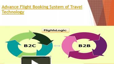 PPT – Advance Flight Booking System of Travel Technology PowerPoint ...